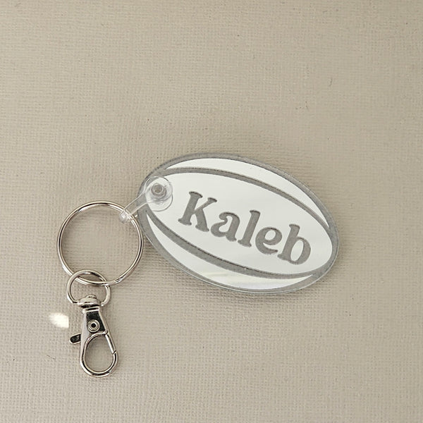 Football Keyring – Custom Chic Boutique